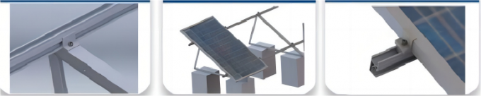 Ballasted Aluminium Solar Module Mounting System Roof Series KF-HK-BA01