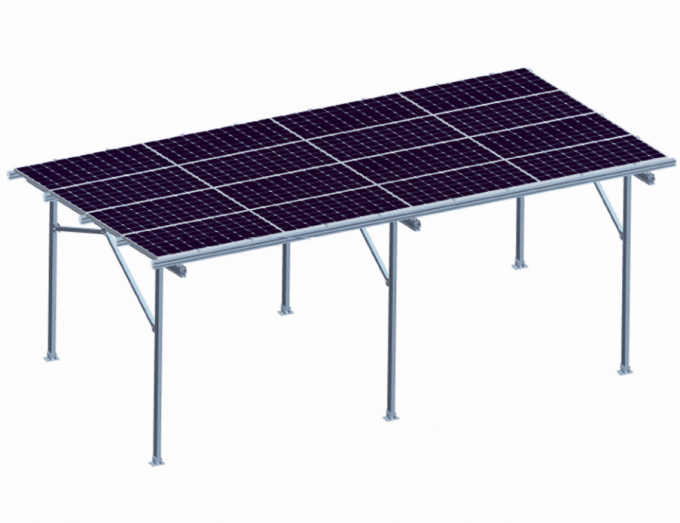 Adjustable Aluminium Solar Module Mounting System For Agricultural ...